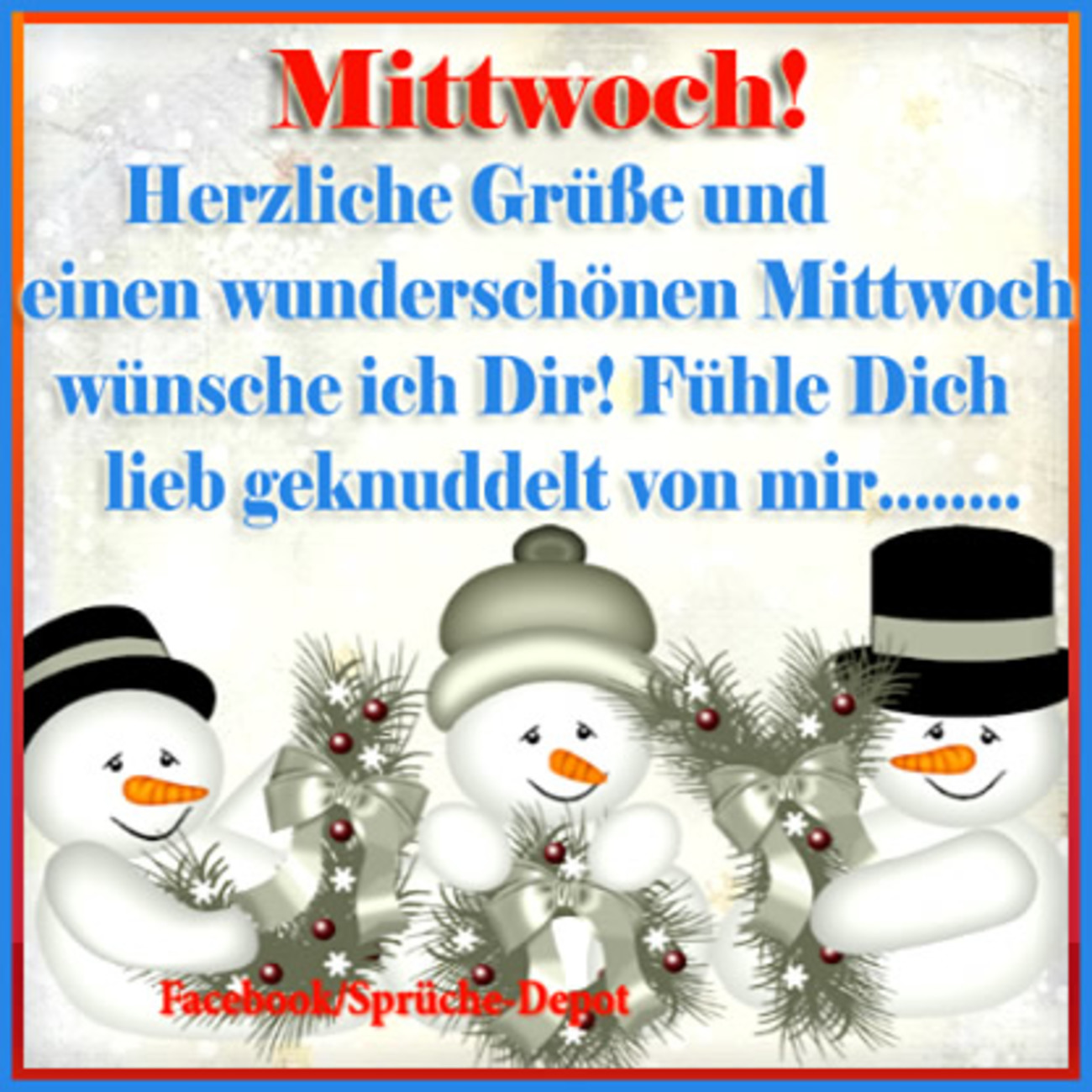 Fabelhafte Schönen Mittwoch Winterlich Fotos