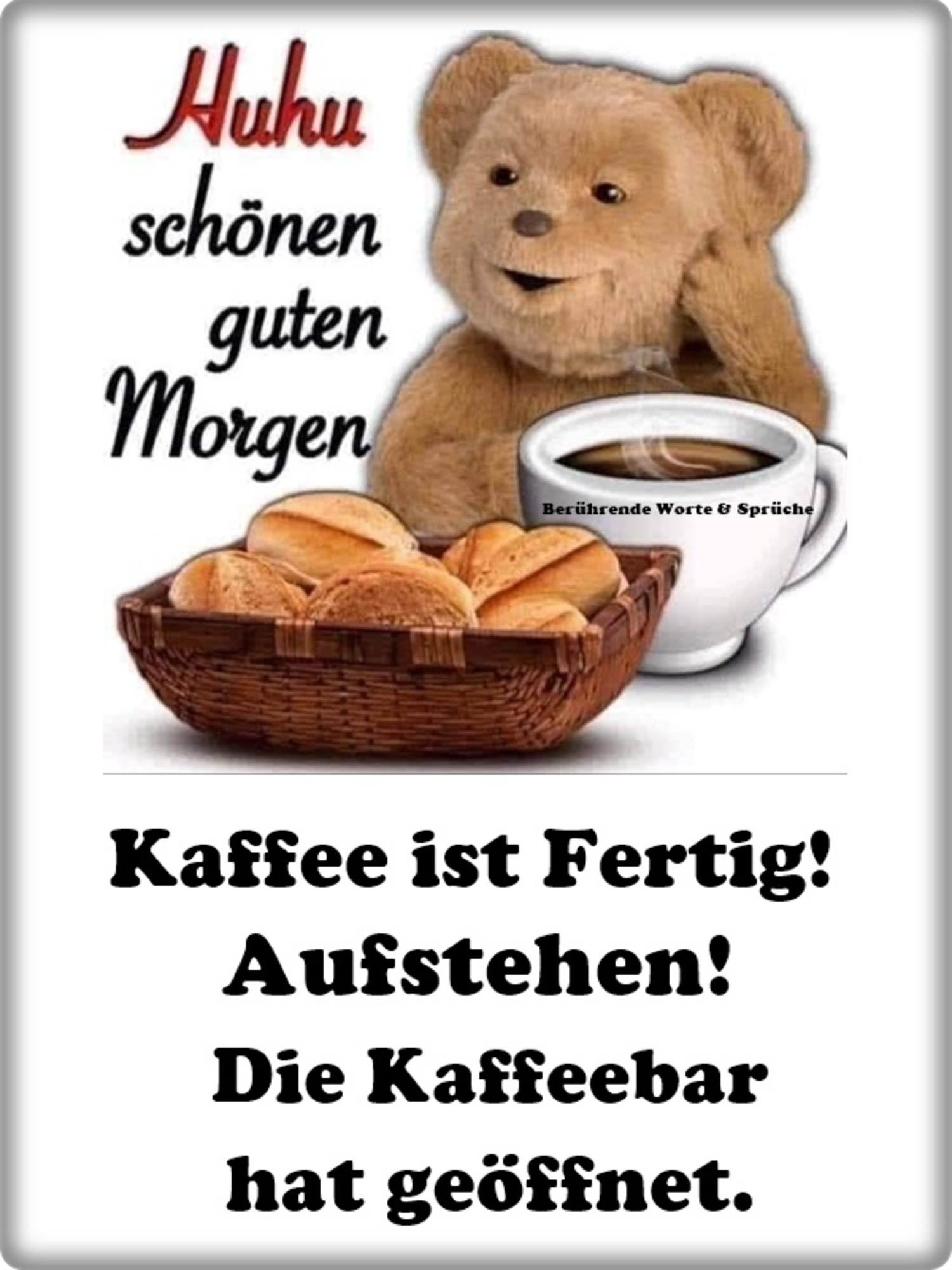 Guten Morgen Kaffee Ist Fertig Bilder