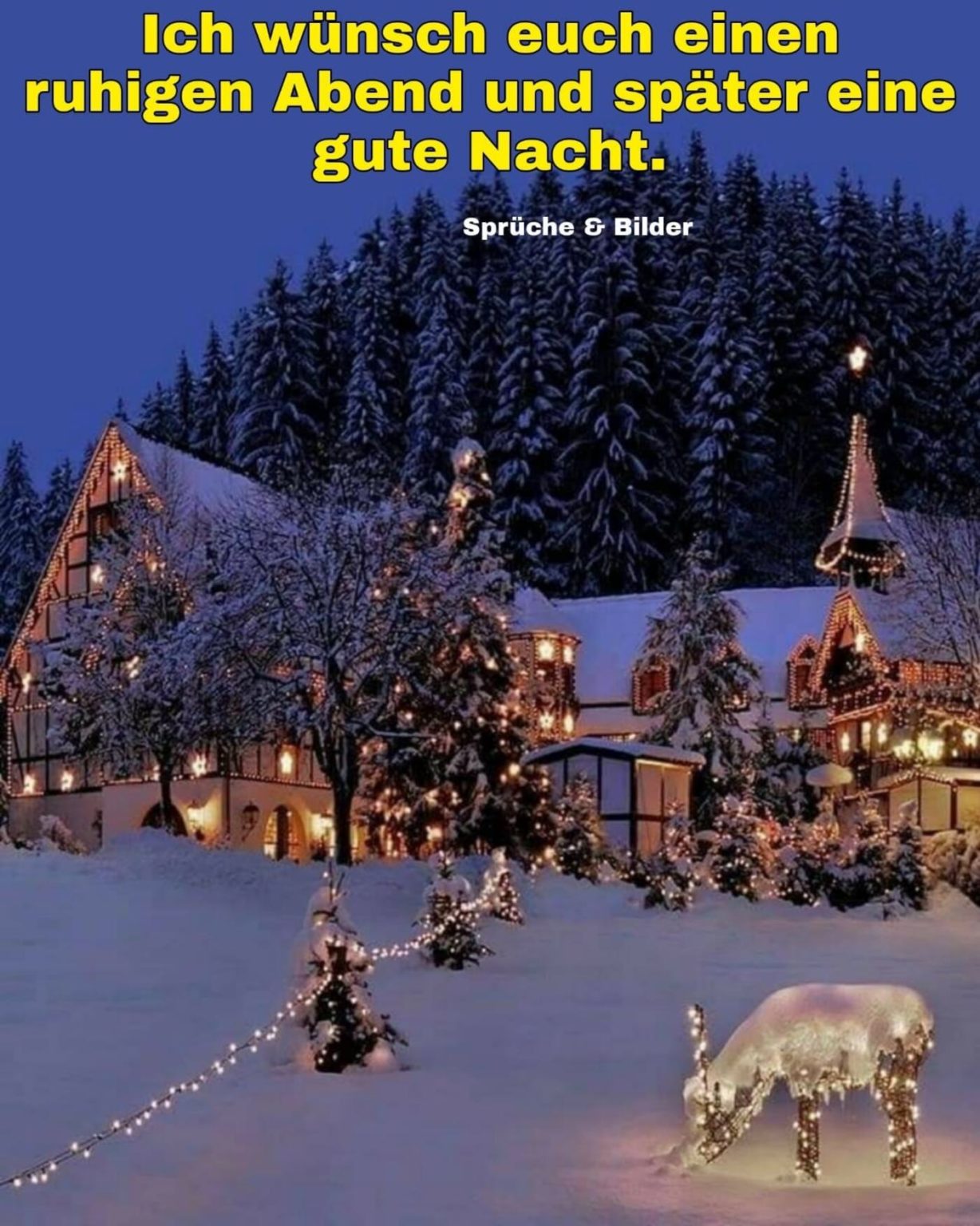 Wunderbar Lustig Gute Nacht Weihnachtlich Fotos